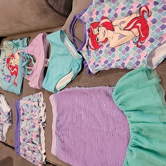 Disney | Swim | Disney Ariel Mix N Match Swimsuits 8 Pieces Each Sold ...